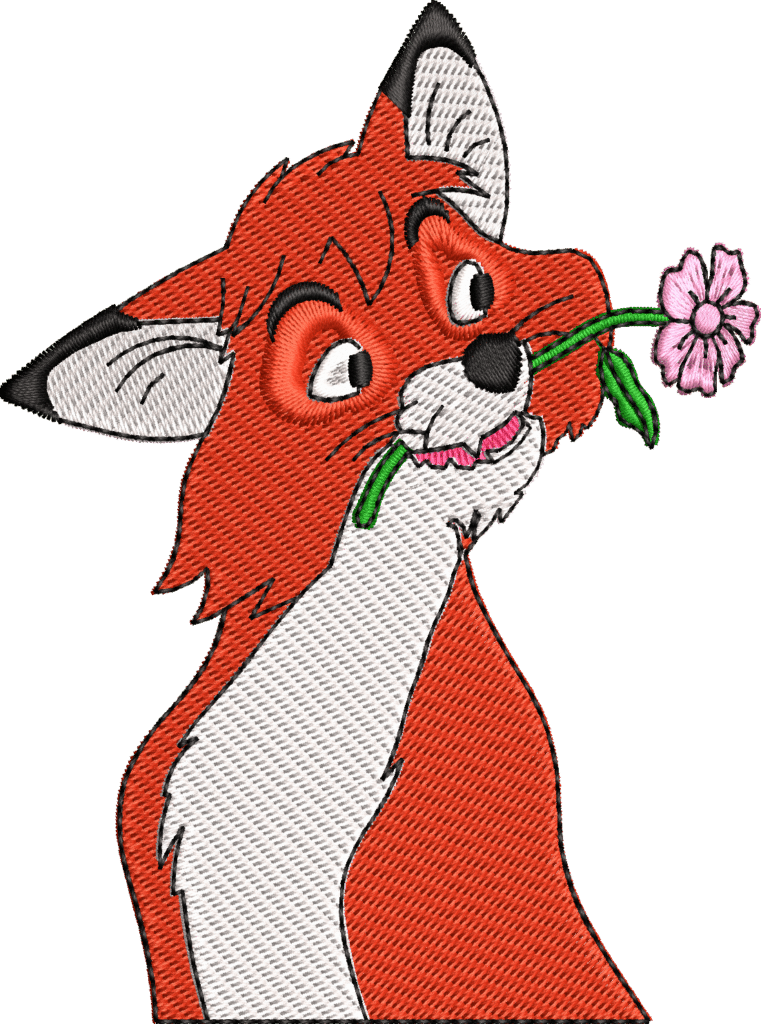 Fox and Hound Embroidery Designs/2 Designs & 2 Size/ Fox and Hound ...