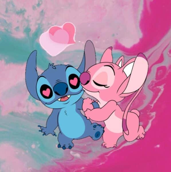 Disney Lilo Stitch Angie Diamond Painting Cartoon Cross Stitch Kits ...