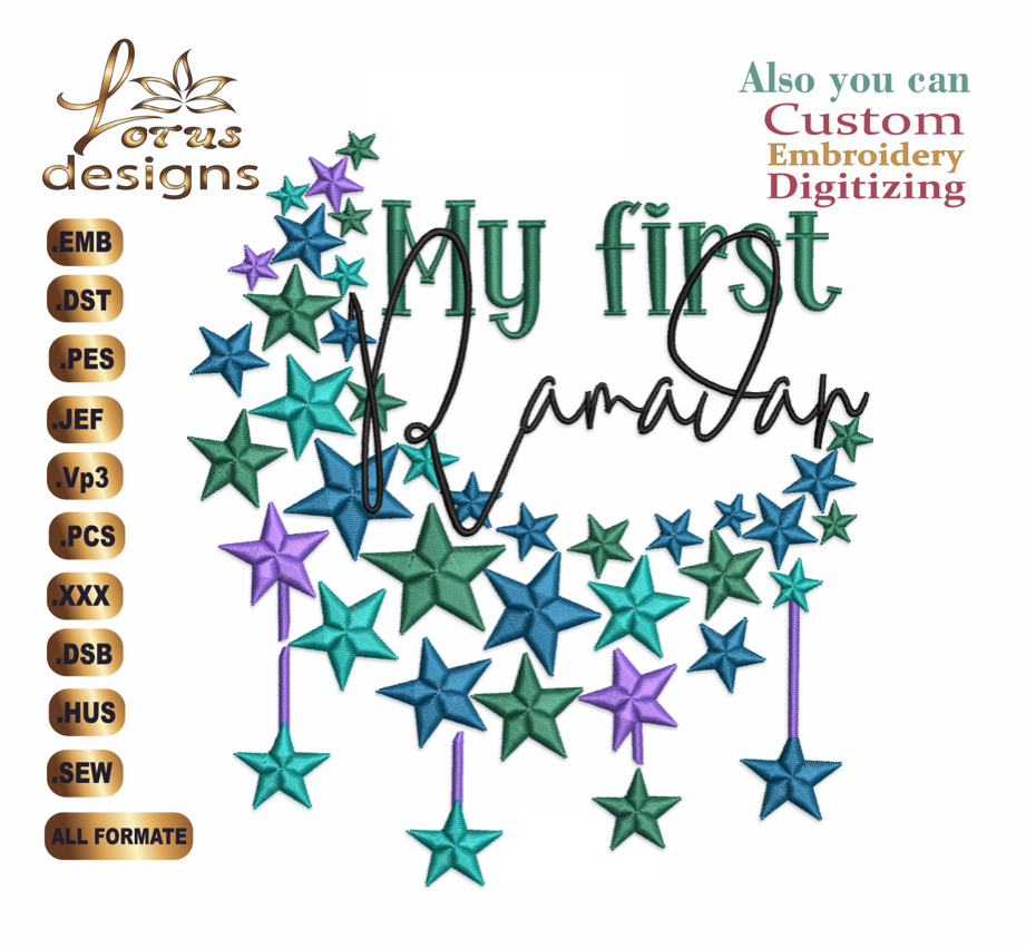 My First Baby Embroidery Designs | Hayani Designs